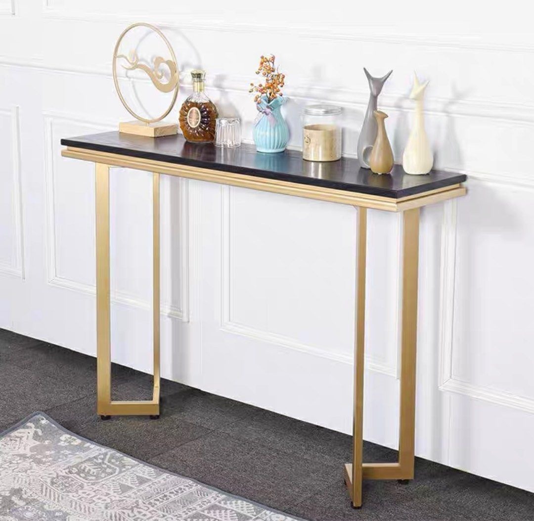 MOGUL Modern Marble Console Table, Furniture & Home Living, Furniture ...