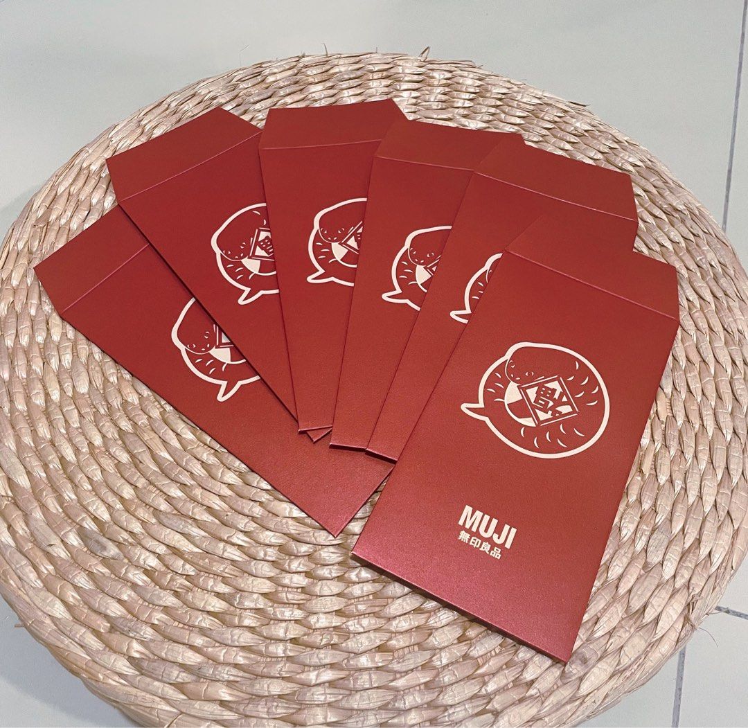 Muji 2025 angpow / red packet, Hobbies & Toys, Stationery & Craft, Art ...