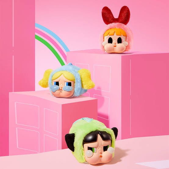 NEW Crybaby x PPG Blossom Bubbles Buttercup Plush Pendant, Hobbies ...