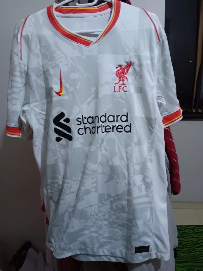 Nike Liverpool 2024-2025 third kit jersey Luis Diaz #7 champions league ...