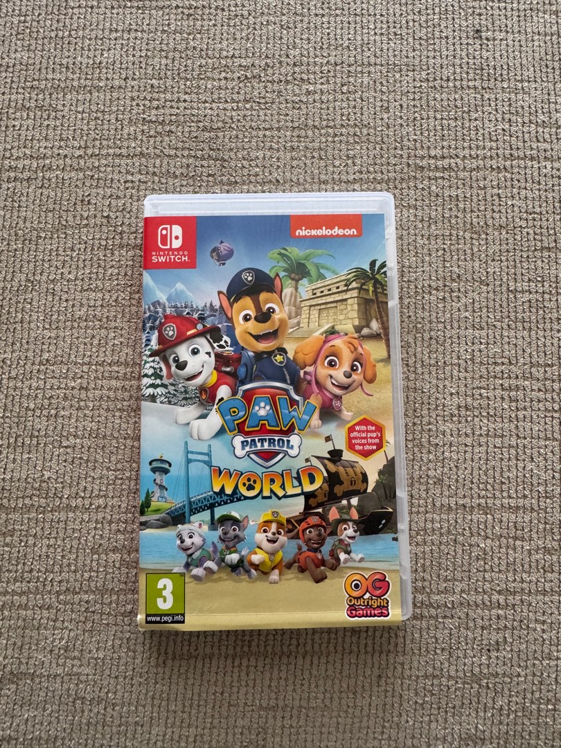Nintendo Switch Paw Patrol World, Video Gaming, Video Games, Nintendo ...