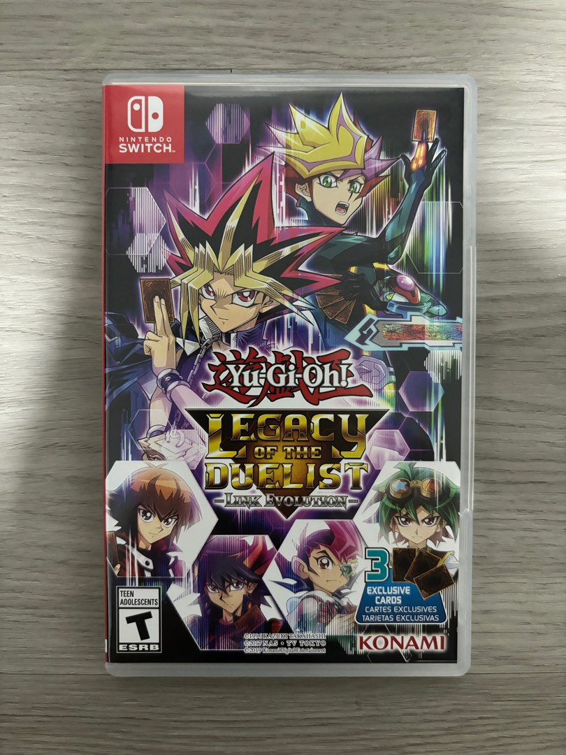 Nintendo Switch Yu-Gi-Oh! Legacy of the Duelist: Link Evolution, Video Gaming, Video Games ...