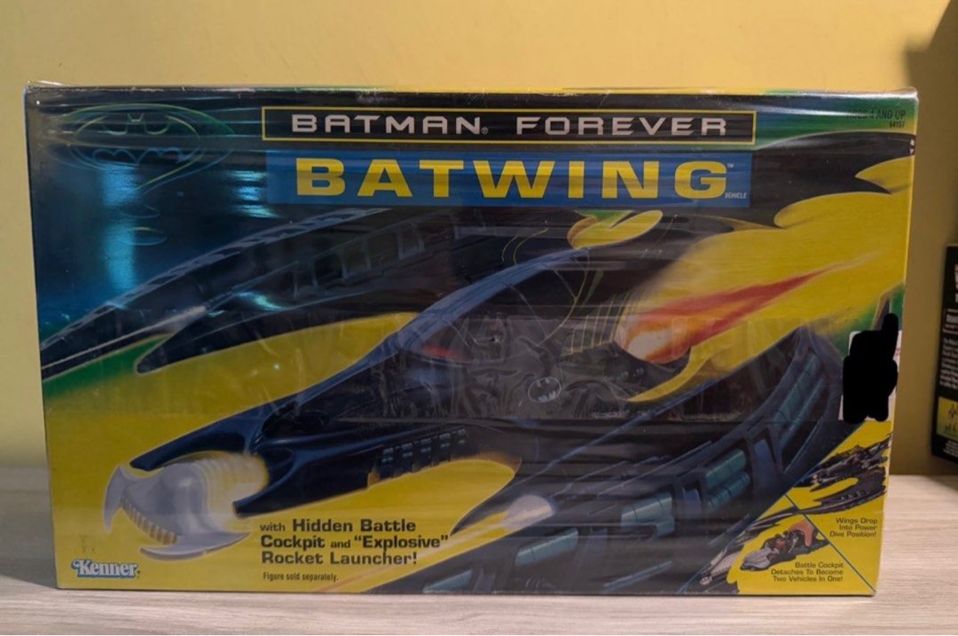 (NY SALE) Kenner 1996 Batman Forever Batwing DC Comics Figure Set ...