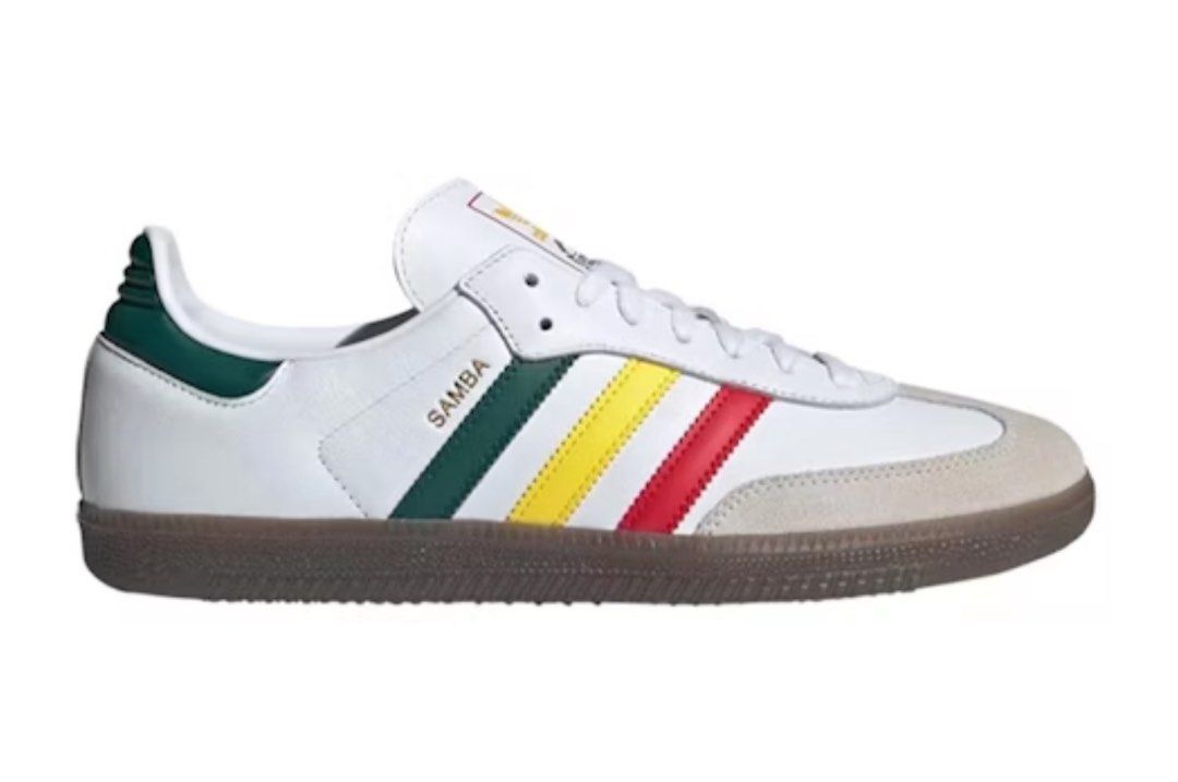 Original Adidas Samba Rasta, Men's Fashion, Footwear, Sneakers on Carousell