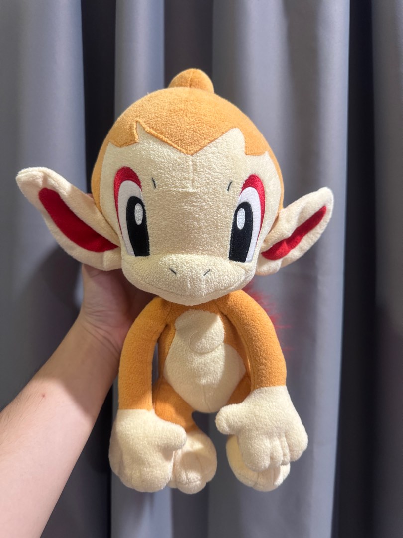 Original Chimchar plush toy from takara Tomy, Hobbies & Toys, Toys ...
