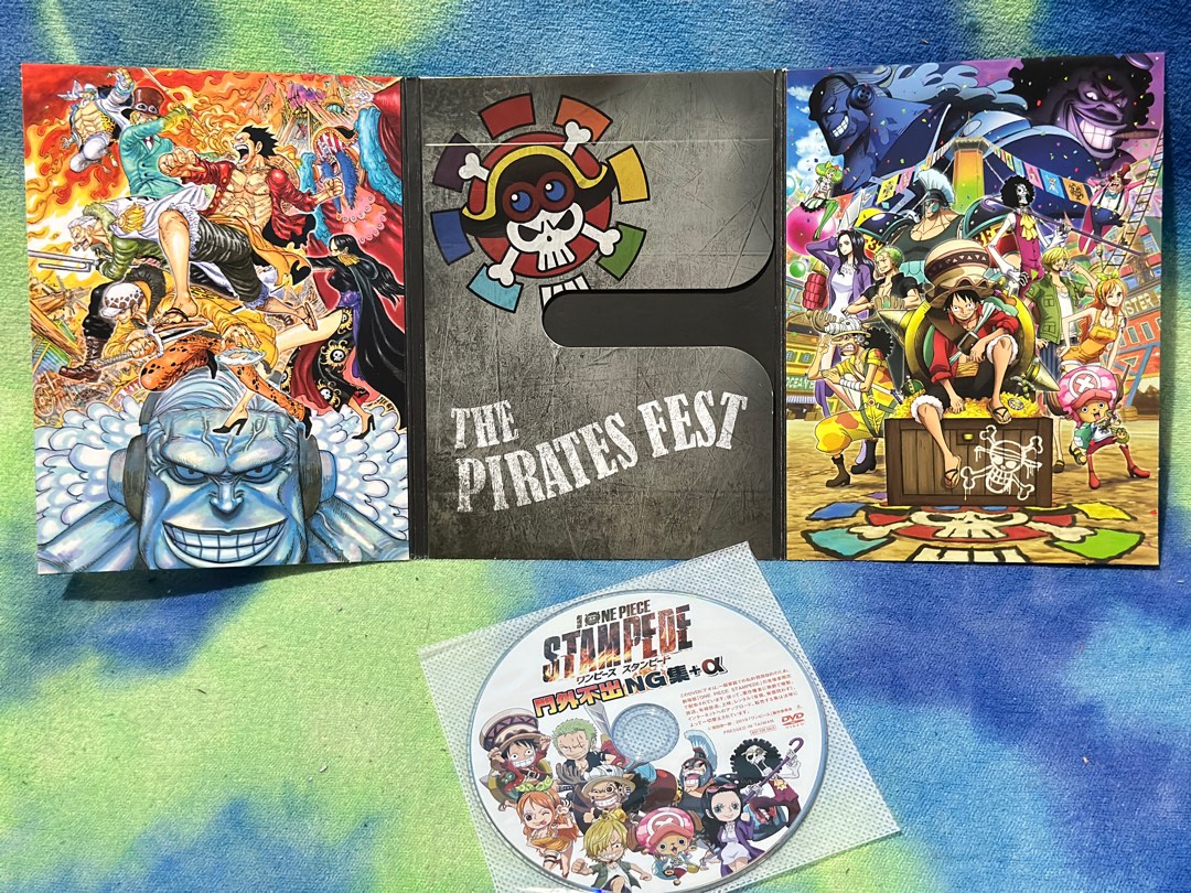 Original One Piece Stampede The Movie DVD Brand New, Hobbies & Toys ...