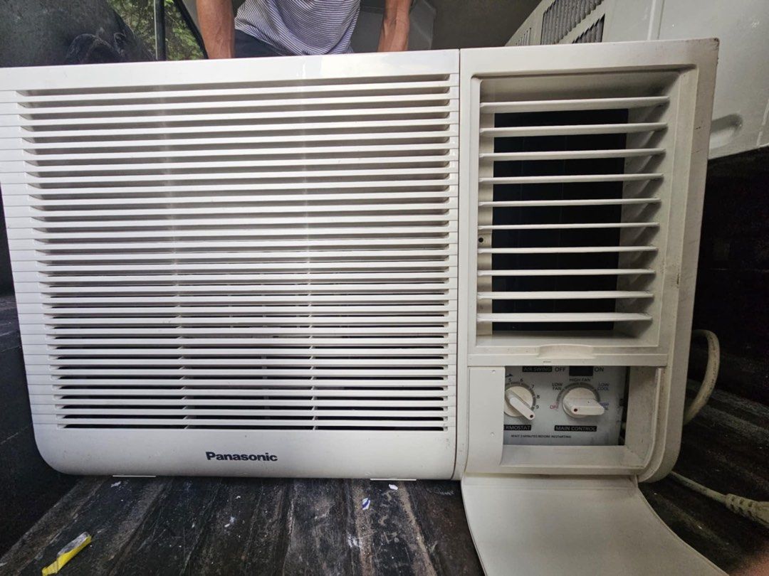 Panasonic 1HP Window-Type Air Conditioner (Non-Inverter), TV & Home ...