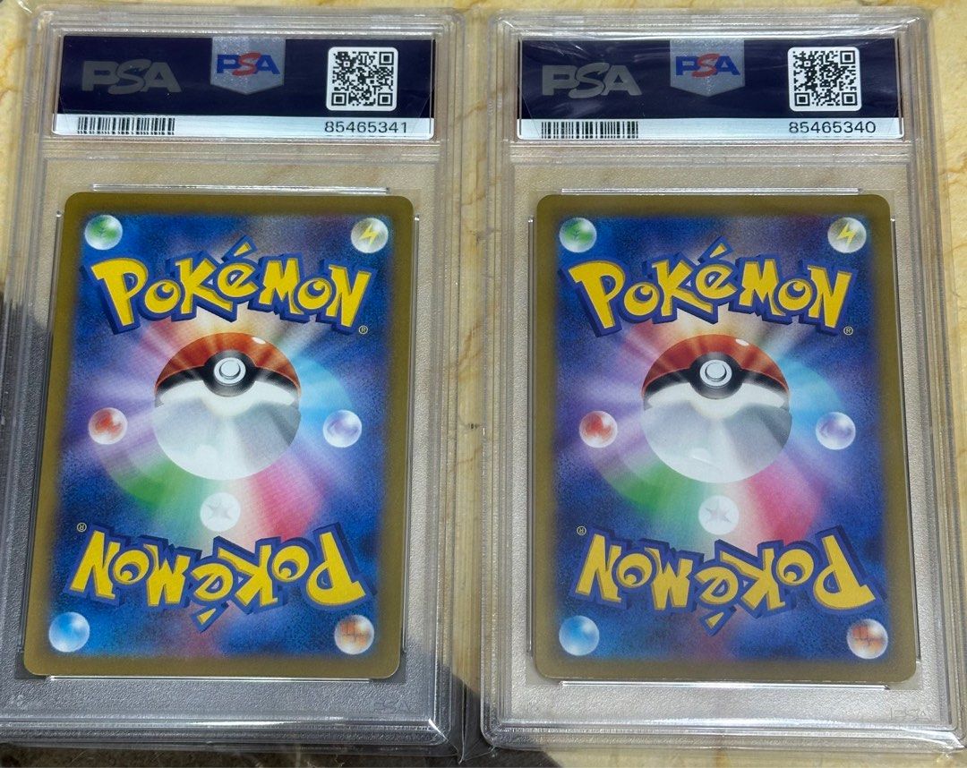 Pokemon PTCG s12a 日版 炎帝 雷公 兩連 PSA10, 興趣及遊戲, 玩具 & 遊戲類 - Carousell