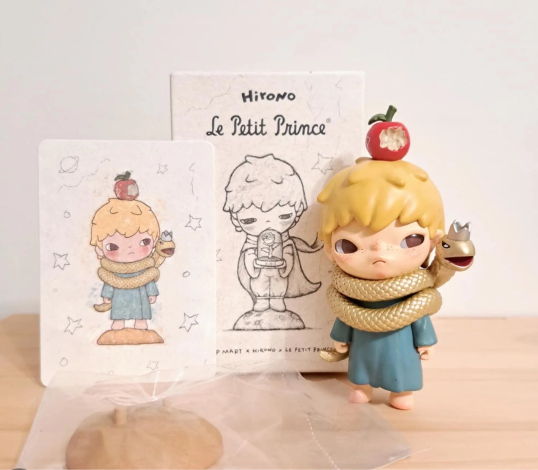 Pop mart Hirono Snake (Le petit Prince), Hobbies & Toys, Toys & Games ...