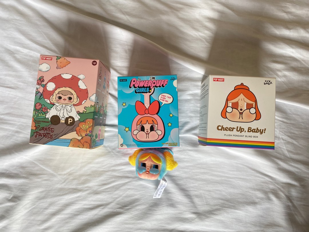 POP MART PENDANT (pucky, ppg, cheer up cry baby), Hobbies & Toys, Toys ...