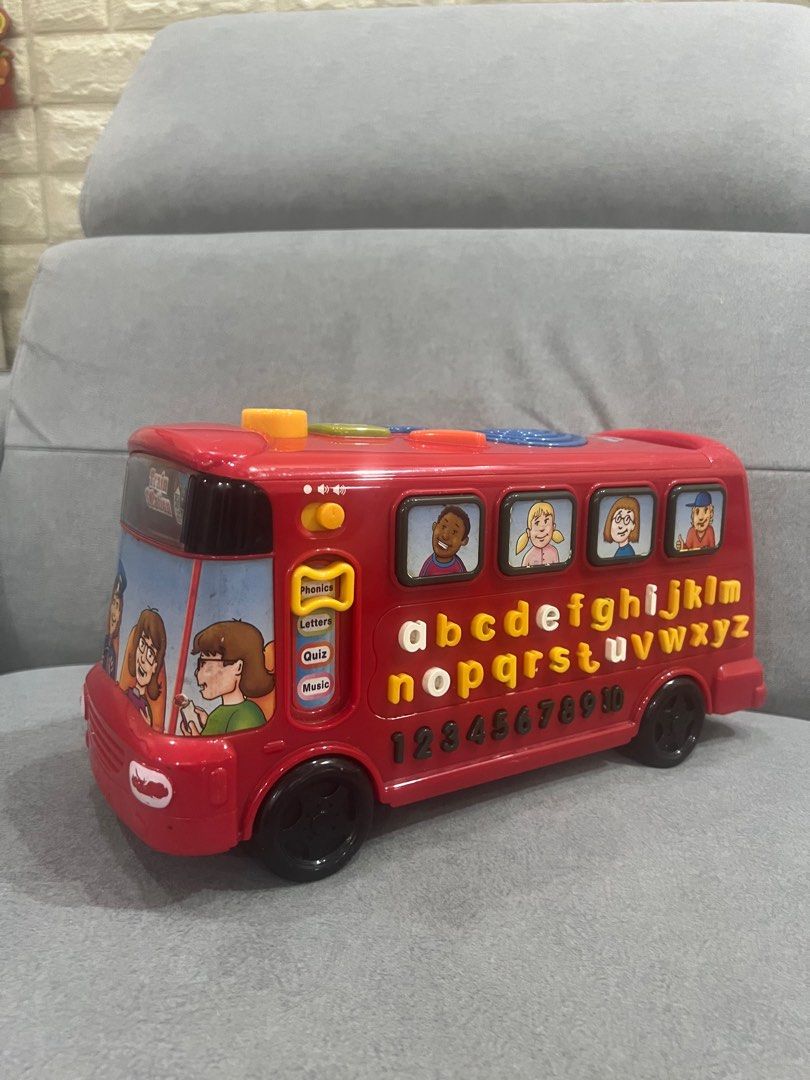 Preloved Vtech Playtime Bus with Phonics F.O.C F.O.C Fisher-Price Laugh ...