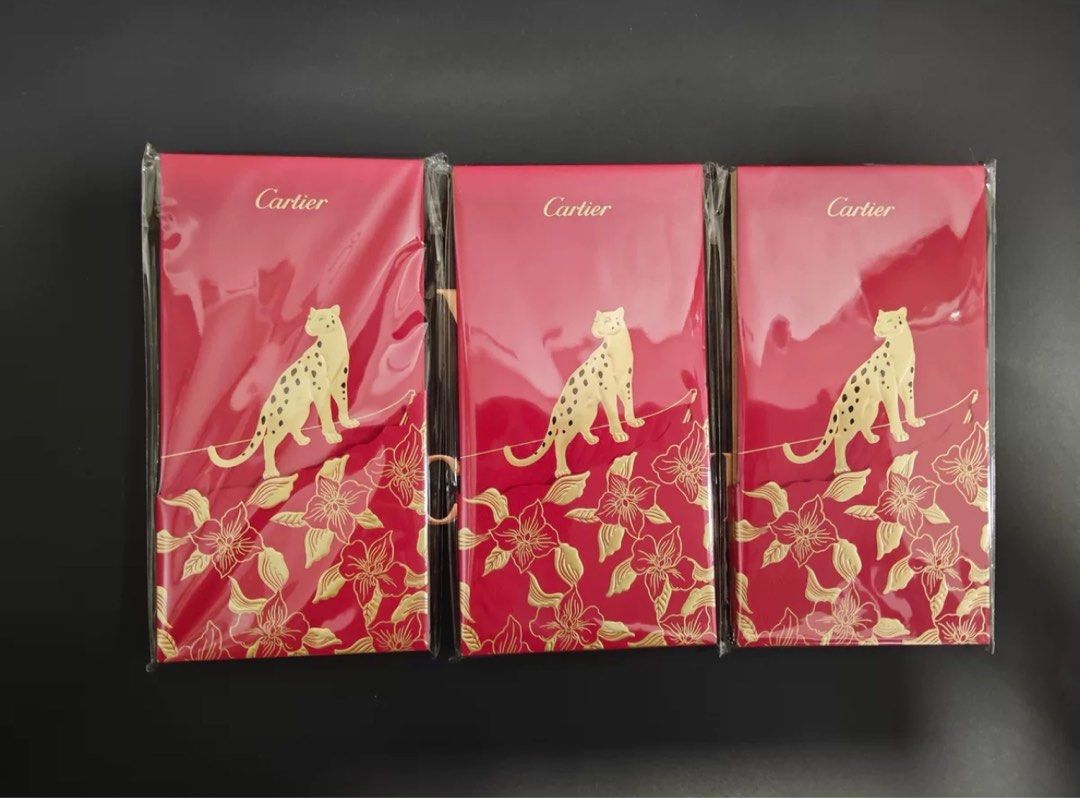 [pre-order] Cartier 2025 Year of Snake Red Packet (10pcs), Luxury ...