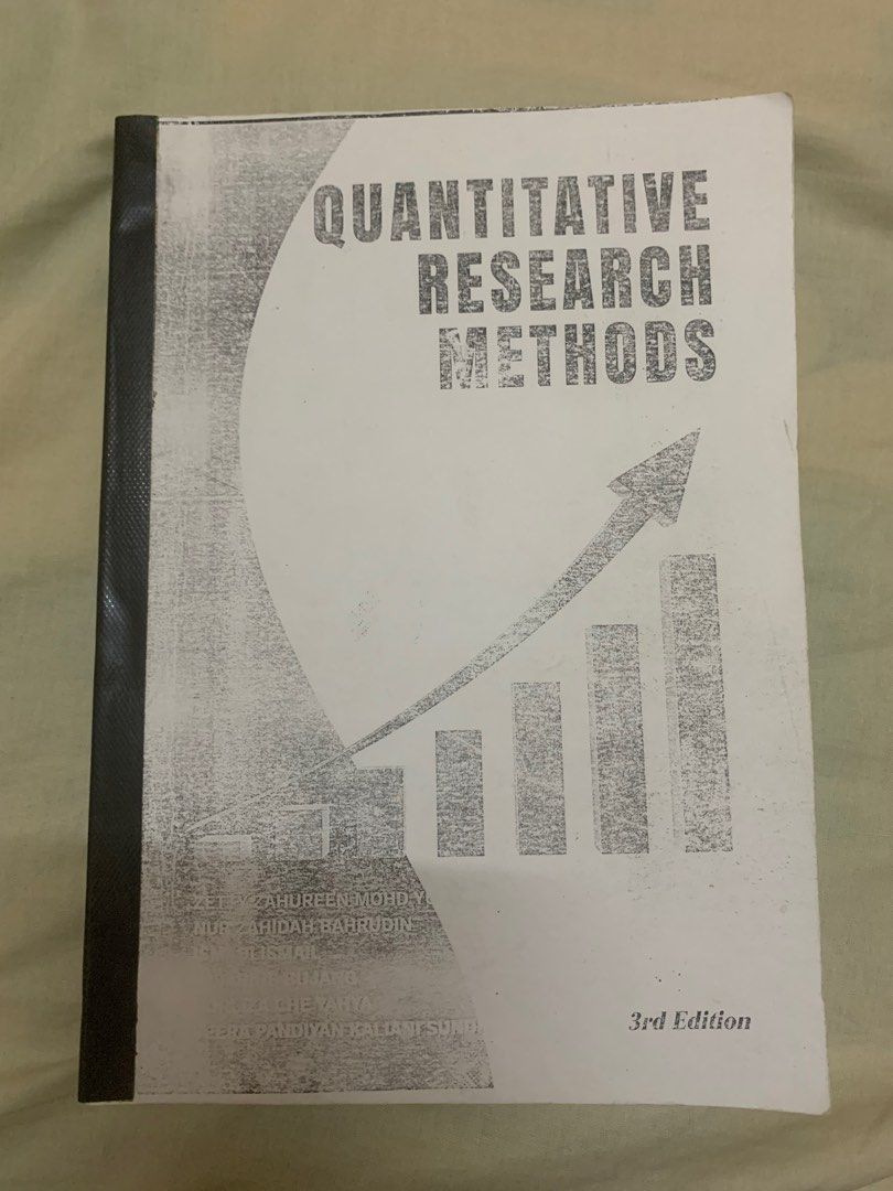 Quantitative research methods, Hobbies & Toys, Books & Magazines ...