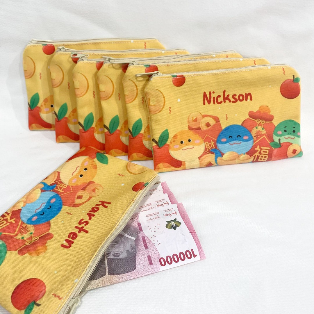 RED PACKET RED WALLET RED ENVELOPE MONEY POUCH MONEY PACKET ANGBAO HONG ...