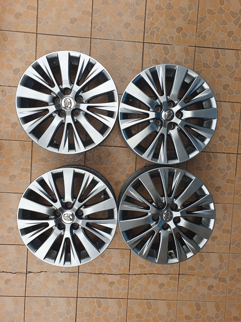 Rim original Toyota Vellfire 2014 golden eyes 2 model, Auto Accessories ...
