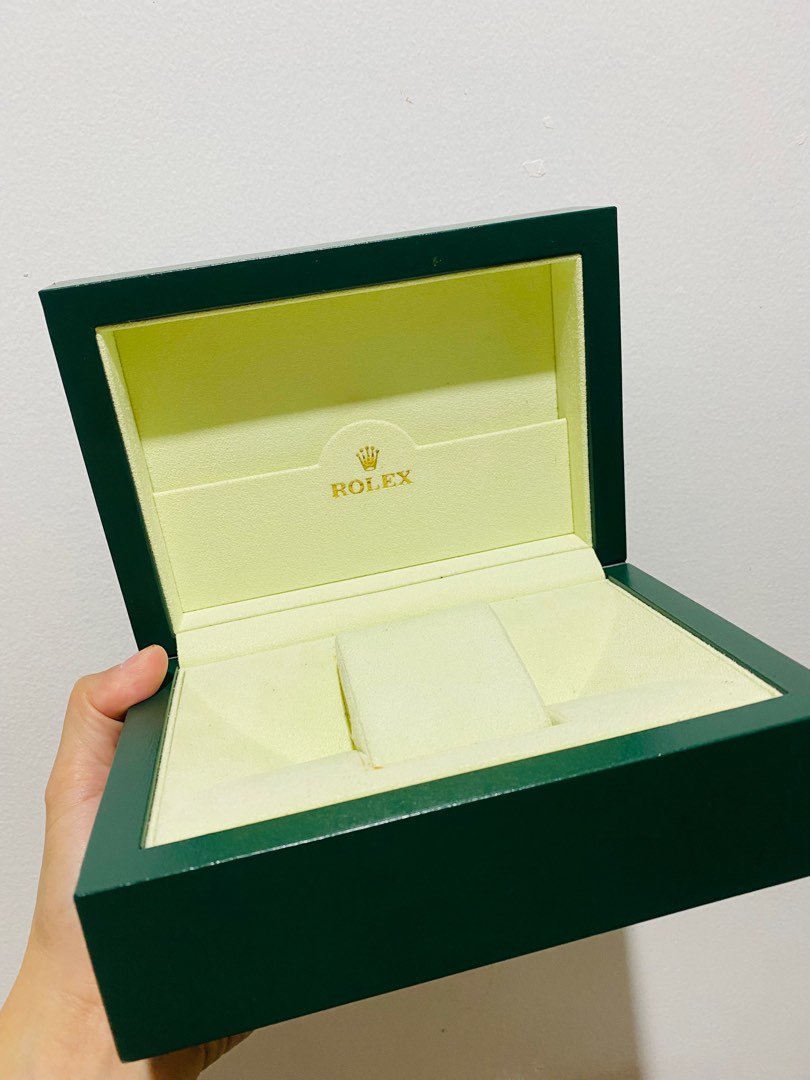 Rolex Box Original Medium, Men's Fashion, Watches & Accessories ...