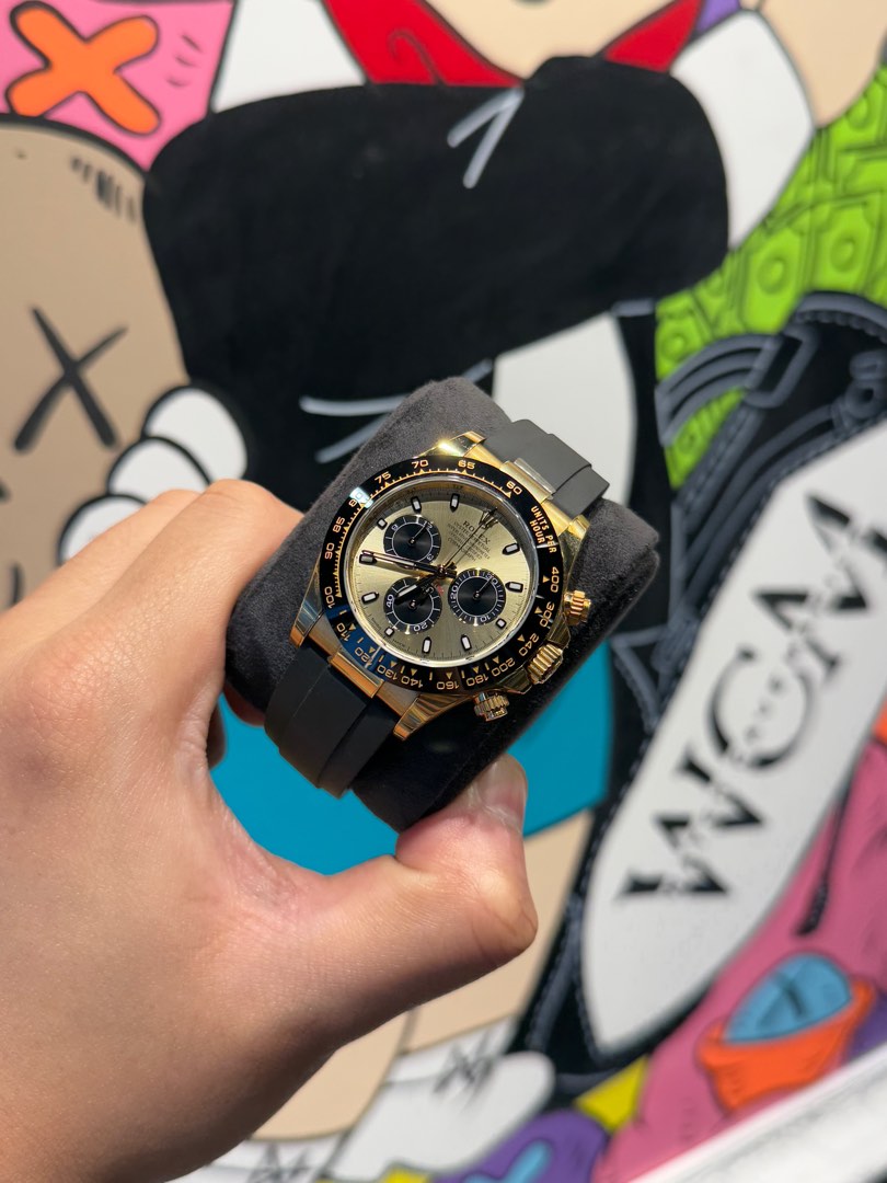 rolex daytona oysterflex pikachu, Men's Fashion, Watches & Accessories ...