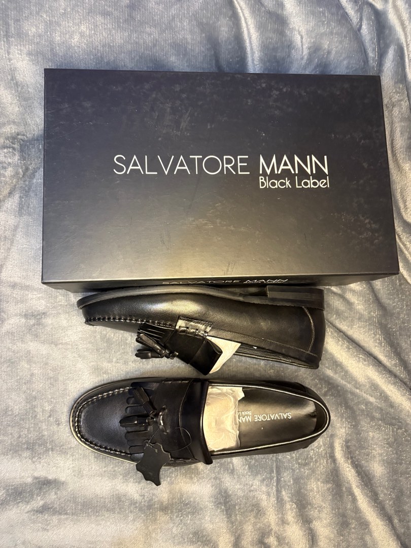 (Salvatore Mann Black label) Tassel Loafers, Men's Fashion, Footwear ...