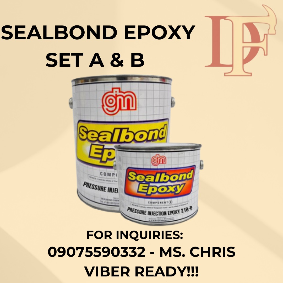 SEALBOND EPOXY SET 1 & B, Commercial & Industrial, Construction Tools ...