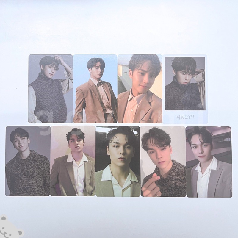 SEVENTEEN In-Complete Concert official merch - Trading Card Photocard ...