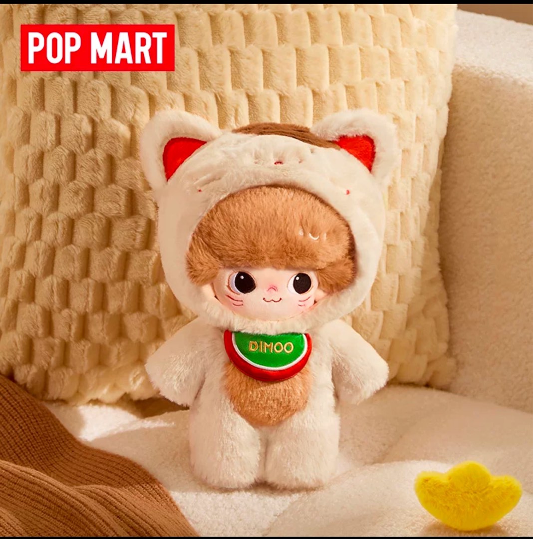 Soft Toy - POPMART DIMOO, Hobbies & Toys, Toys & Games on Carousell