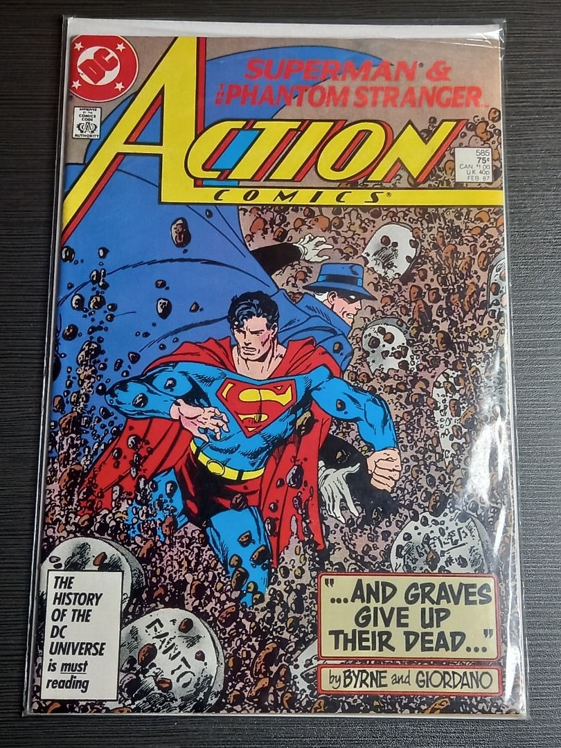 Superman Action Comics #585 Comics 1986 By DC Comics, Hobbies & Toys ...