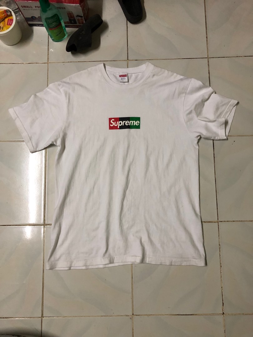 SUPREME MCA box logo, Men's Fashion, Tops & Sets, Tshirts & Polo Shirts ...