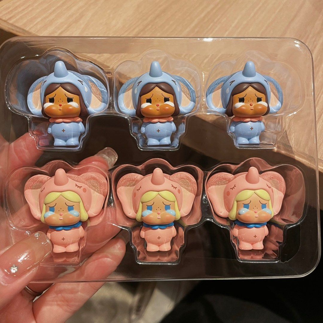 (Thailand Limited Edition) Popmart Crybaby The Elephant Set, Hobbies ...