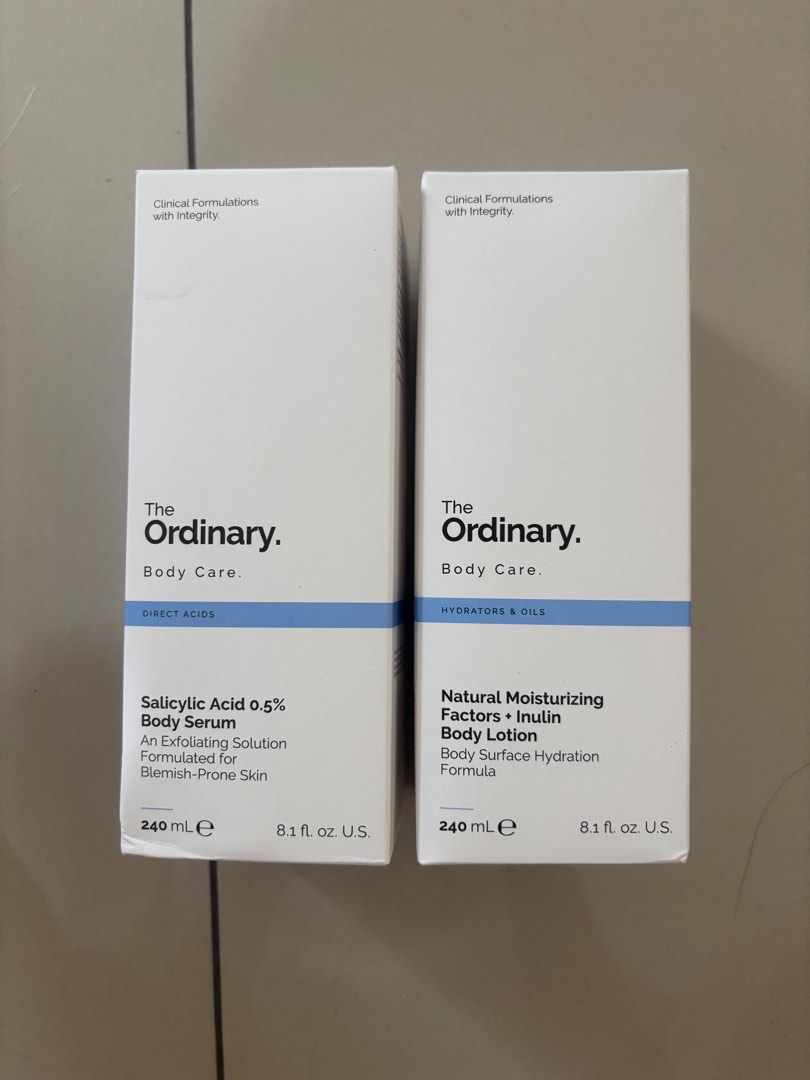 The Ordinary Body Set 240ml Full Size, Beauty & Personal Care, Bath ...
