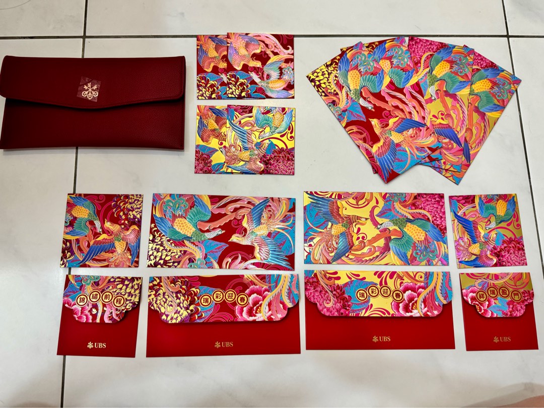 UBS 2025 Ang Pow (comes with a pouch), Hobbies & Toys, Collectibles ...
