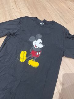 Uniqlo mickey, Men's Fashion, Muslim Wear, Tops on Carousell