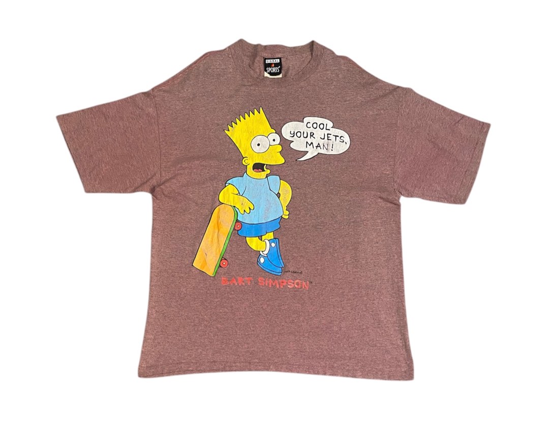 Vintage 90s Bart Simpson, Men's Fashion, Tops & Sets, Tshirts & Polo ...