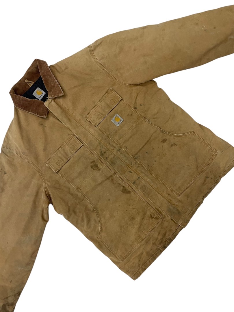 Vintage Carhartt dirty jacket, Men's Fashion, Coats, Jackets and ...