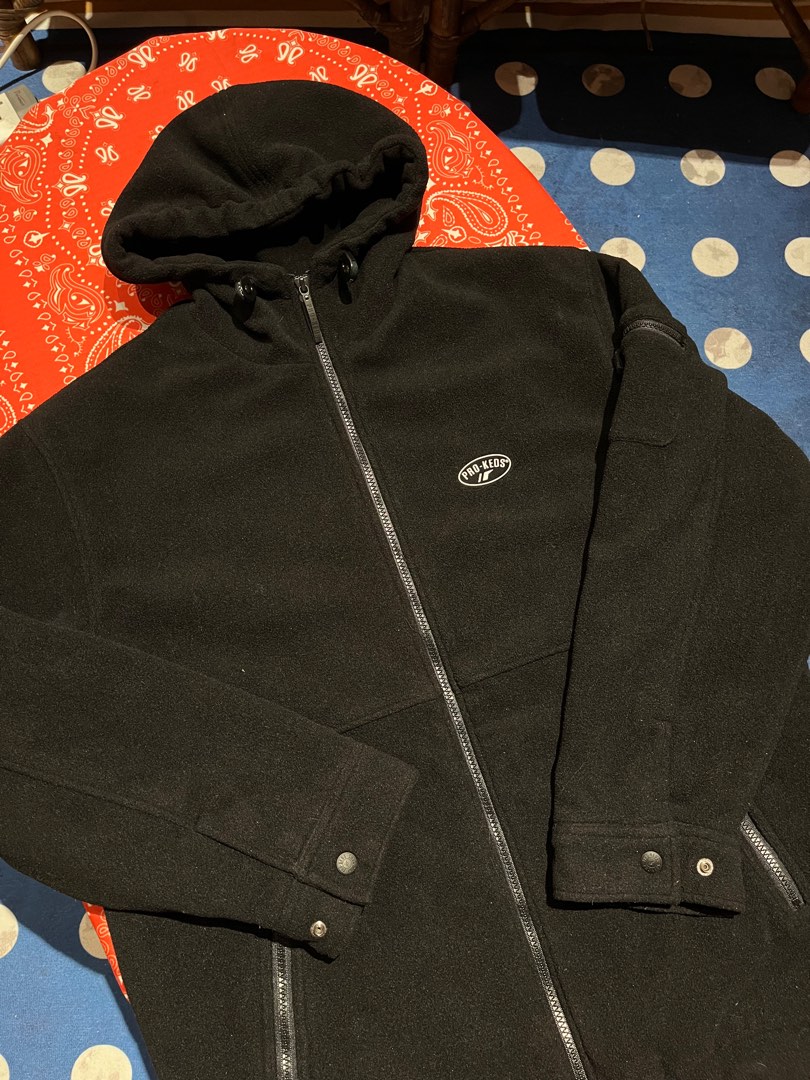 Vintage PRO KEDS Fleece Jacket, Men's Fashion, Coats, Jackets and ...