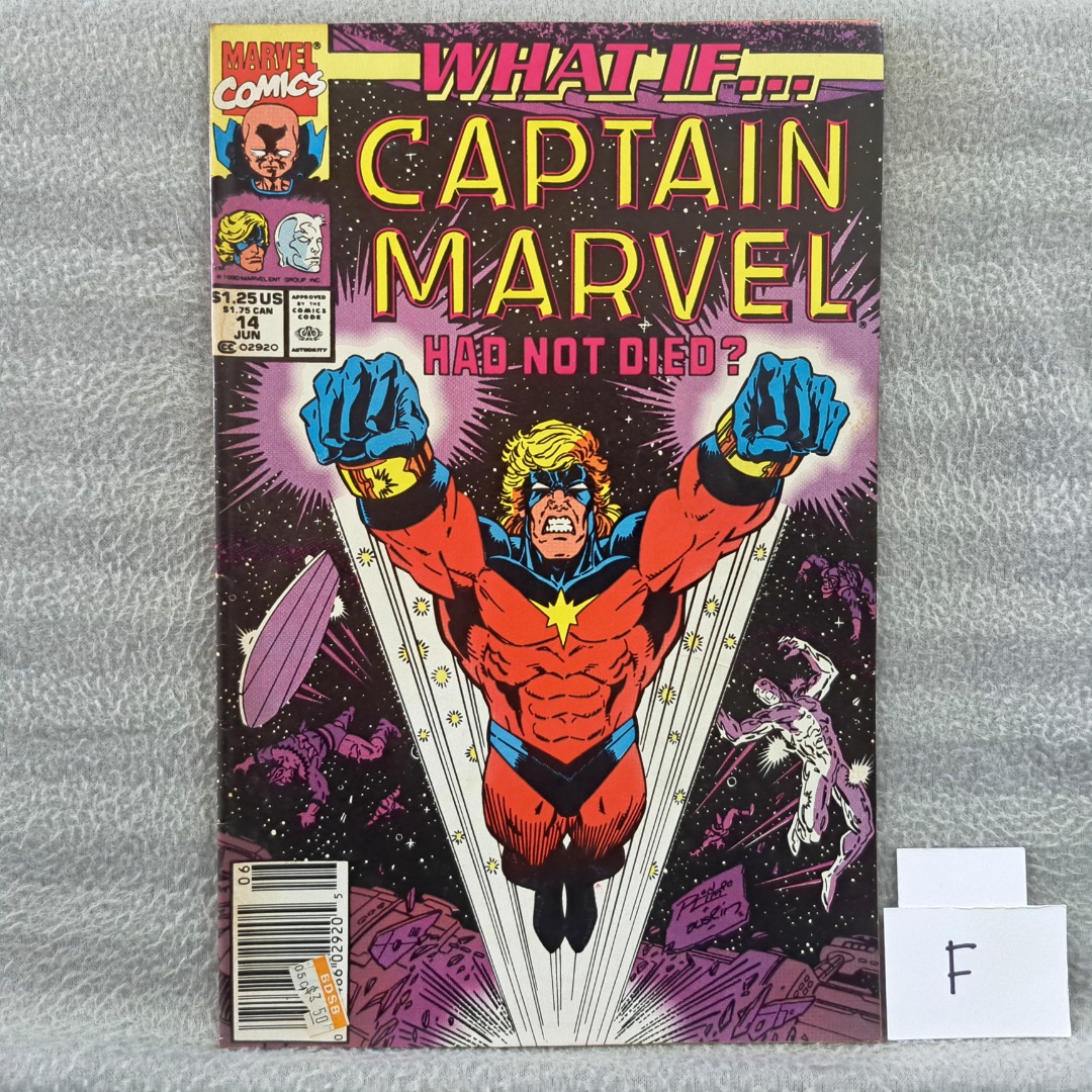 What If #14 Captain Marvel Had Not Died (2nd Series Marvel Comics) Ron ...