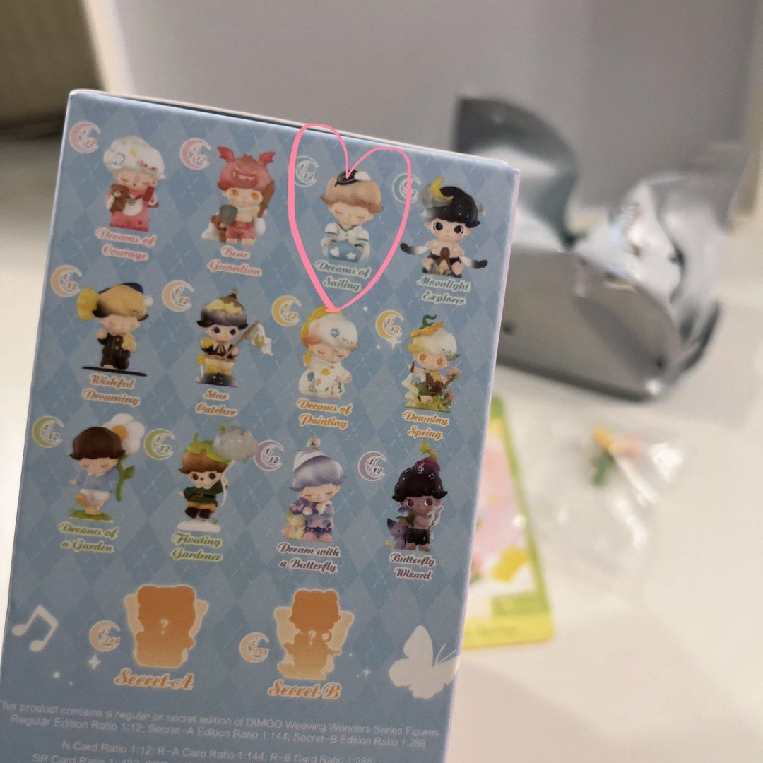 wts/wtt popmart dimoo weaving wonders drawing spring, Hobbies & Toys ...