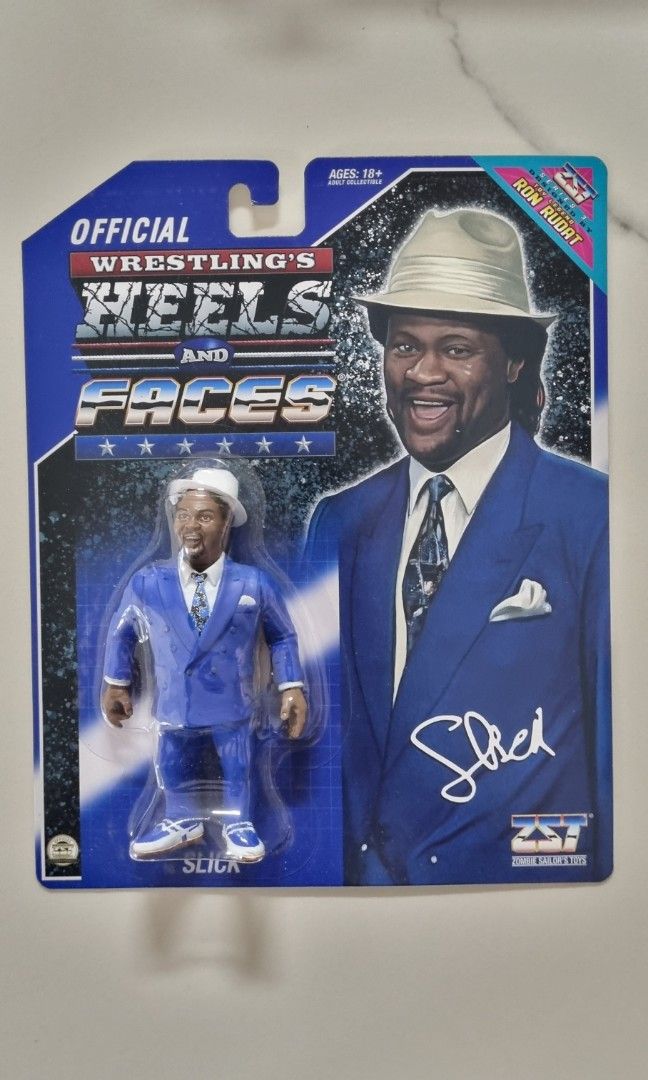 WWE Retro Slick Heels and Faces WWF WCW Wrestling Limited Edition ...