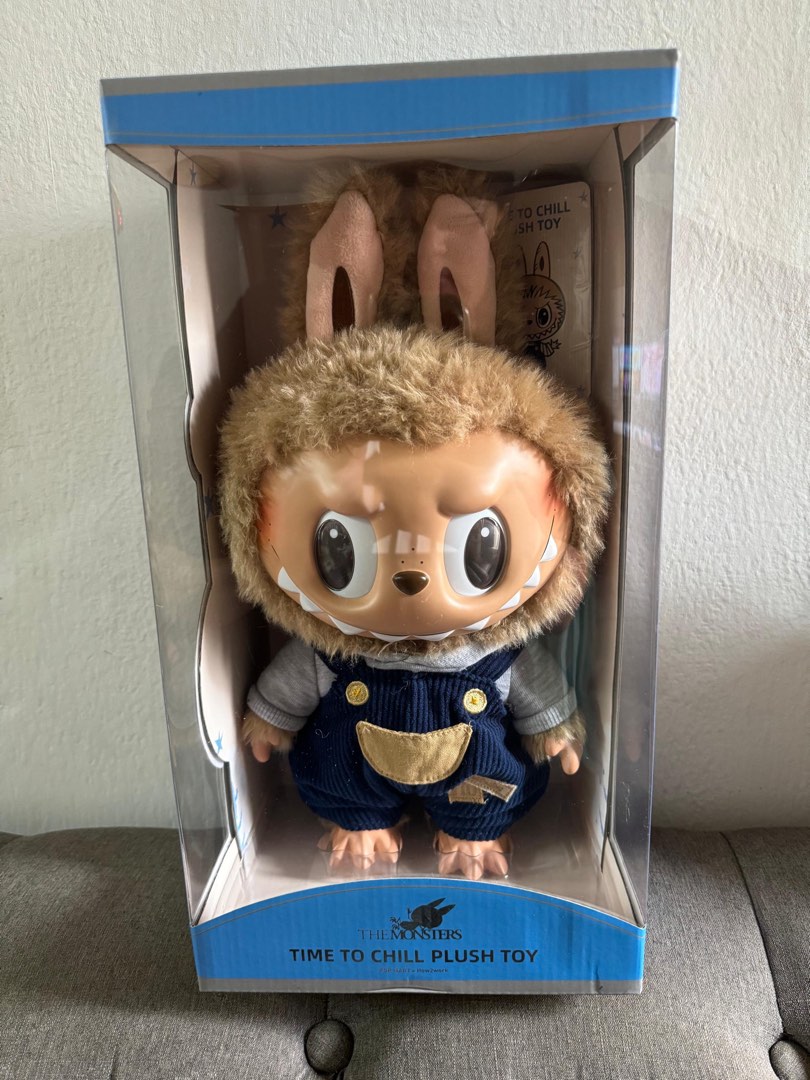 100% Original Time To Chill Labubu Plush, Hobbies & Toys, Toys & Games ...