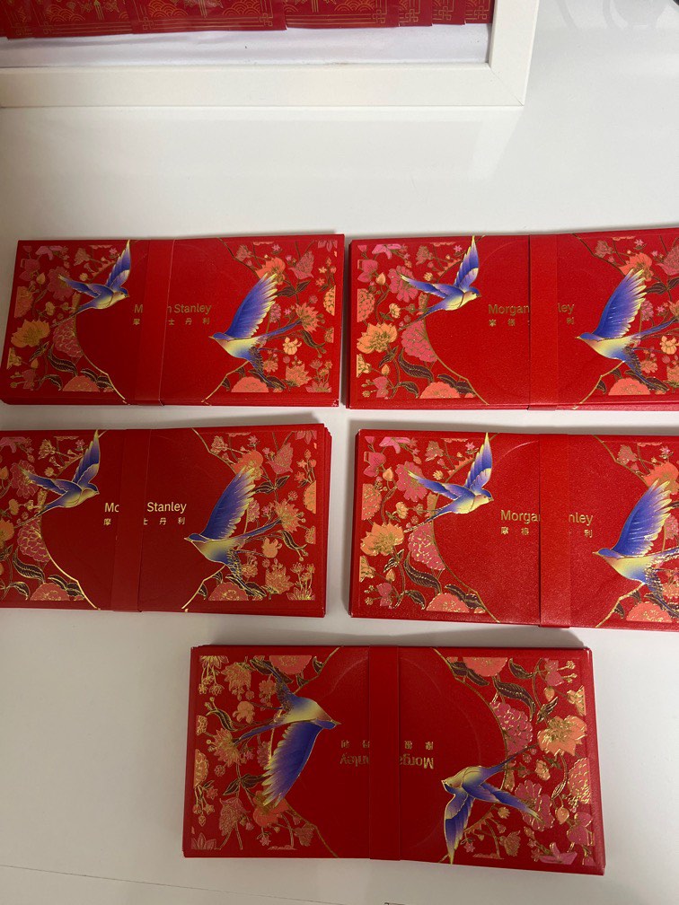 2025 Morgan Stanley Latest Red Packets (Set of 10), Hobbies & Toys ...