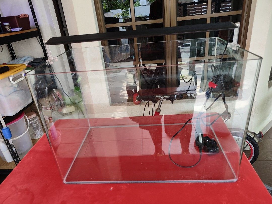 2 feet curve tank + chihiros A2 60cm, Pet Supplies, Homes & Other Pet ...