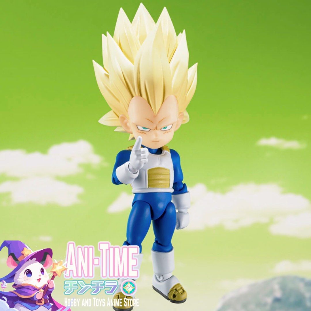 [預訂] [魂SHOP限定] SHF 超級撒亞人3 比達 (迷你) -大魔- 截訂日期: 2025-04-16, 預購 - Carousell