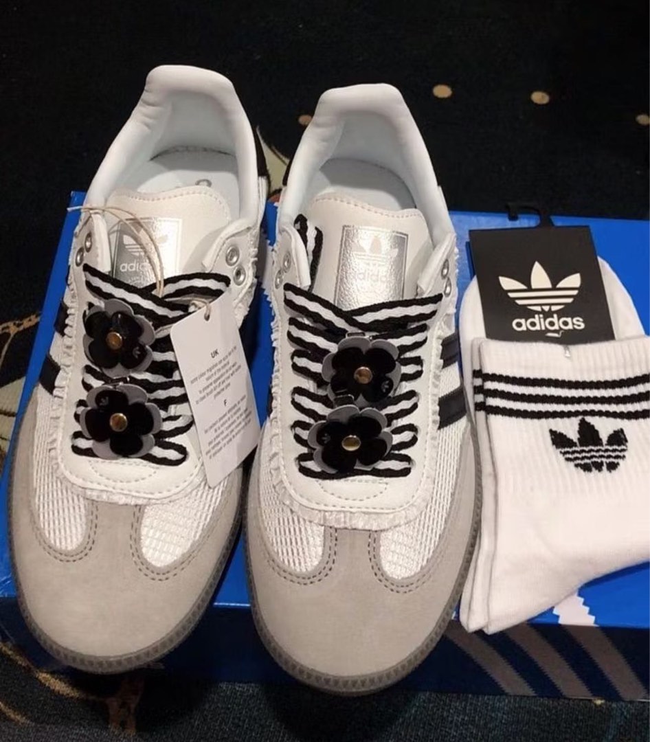 Adidas samba lace, Women's Fashion, Footwear, Sneakers on Carousell
