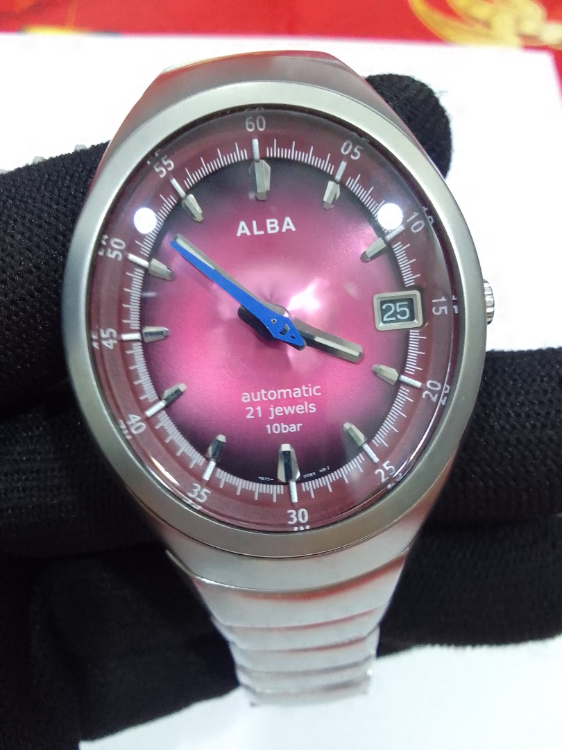 Alba Automatic Watch, Men's Fashion, Watches & Accessories, Watches on ...