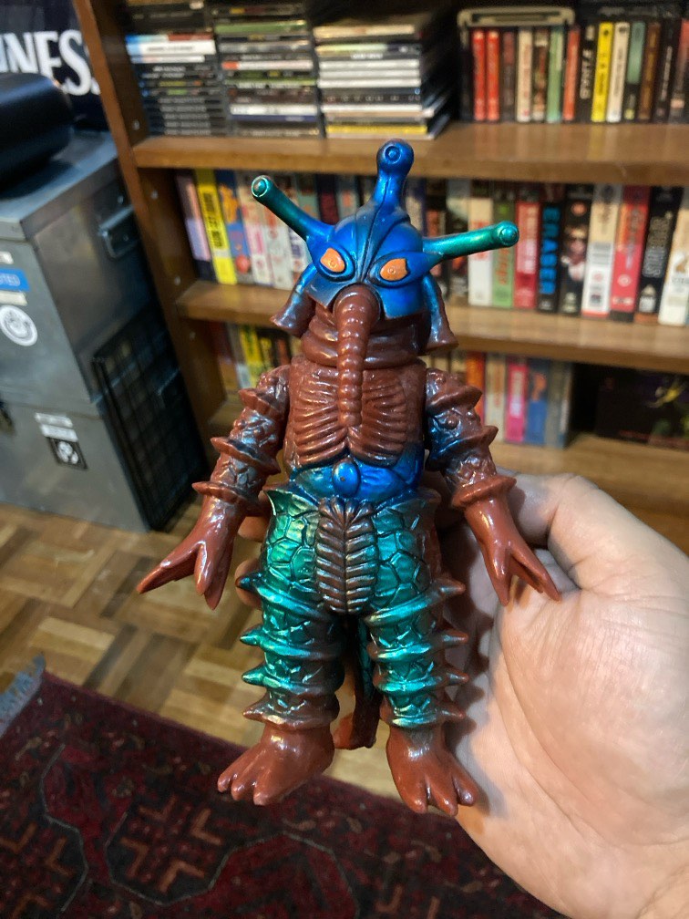 ALIEN HIPPORITO 1984 Bandai Ultraman Series KAIJU Monster Soft Vinyl ...