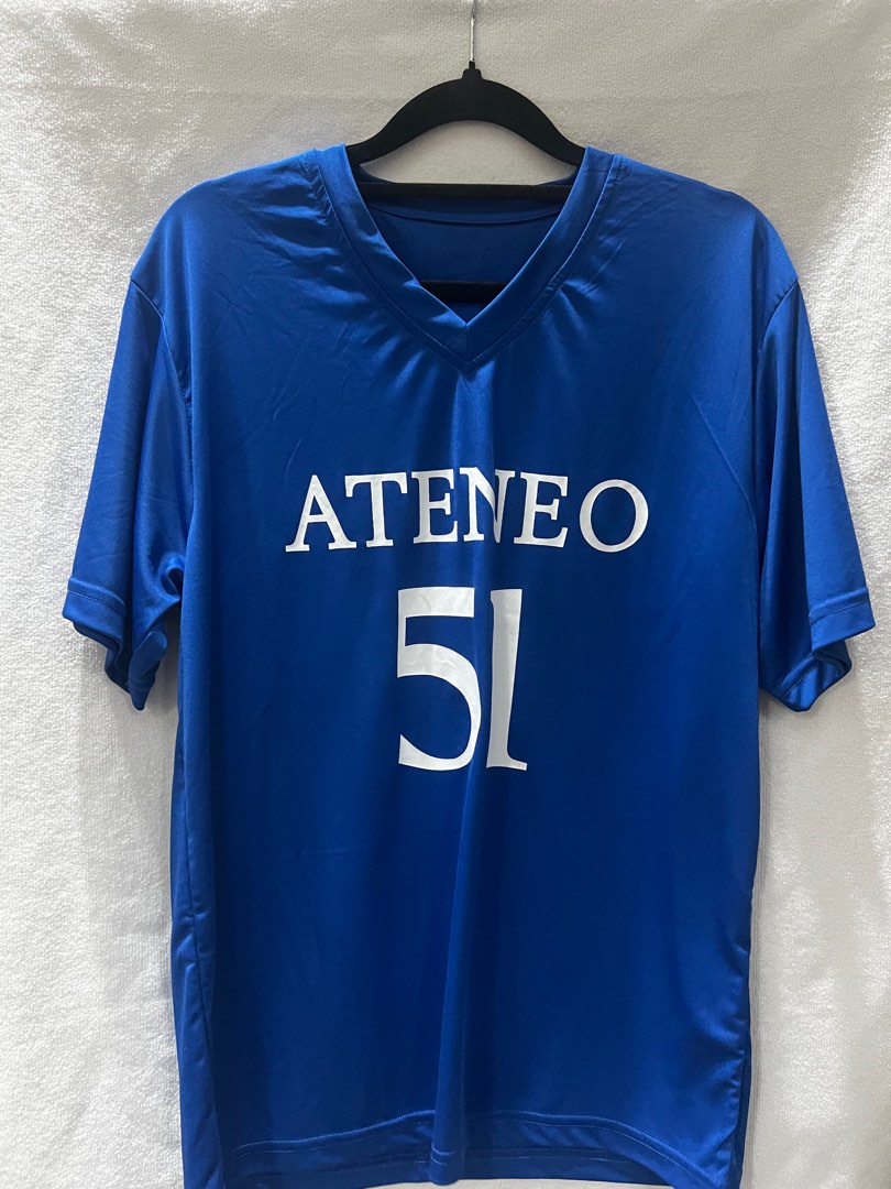Ateneo Blue Football Jersey, Men's Fashion, Activewear on Carousell