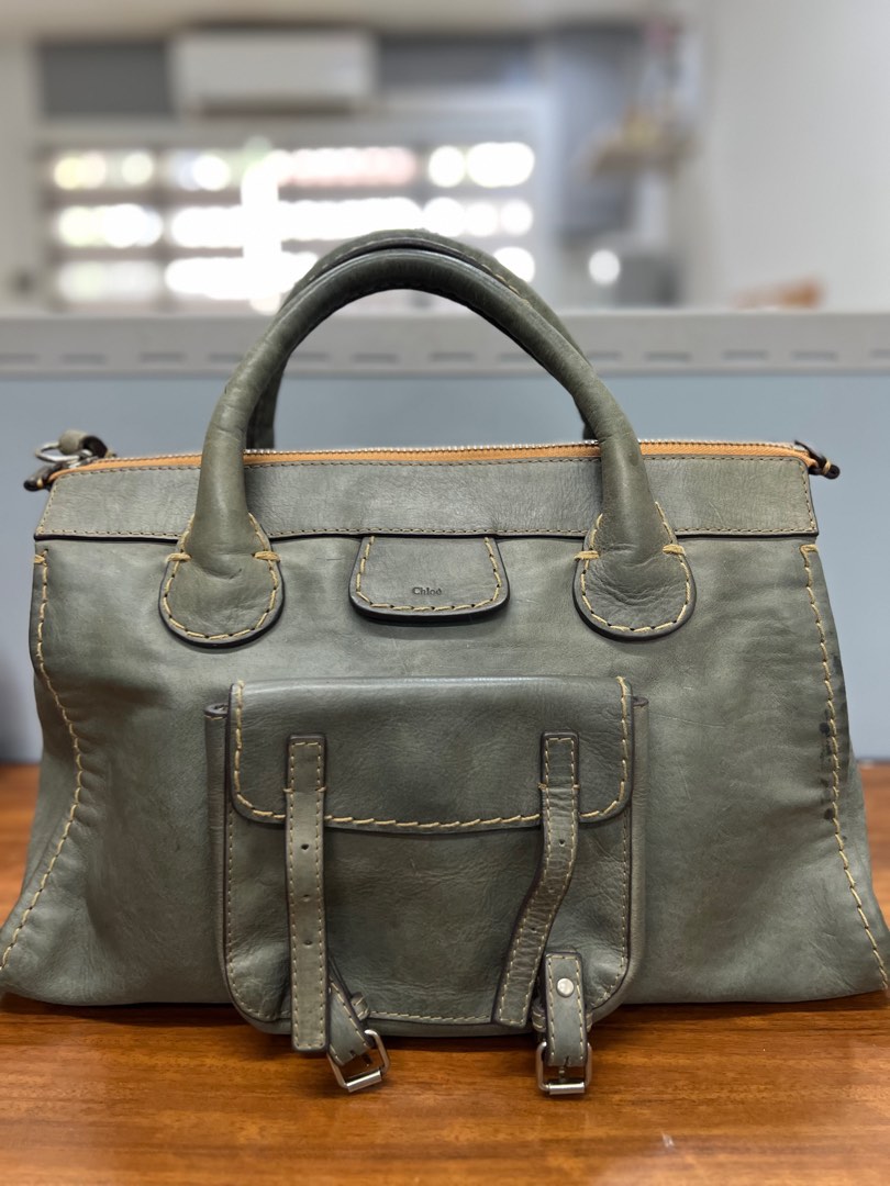 Authentic Chloe Edith Satchel Bag, Luxury, Bags & Wallets on Carousell