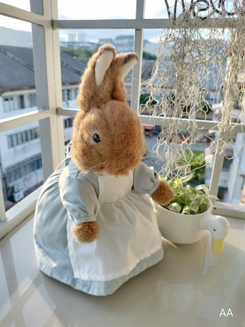 Beatrix Potter Peter Rabbit _Mrs.Rabbit plush toy, Hobbies & Toys, Toys ...