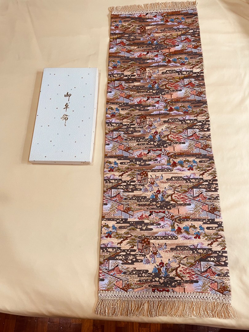 Beautiful Japanese table runner, Furniture & Home Living, Kitchenware ...