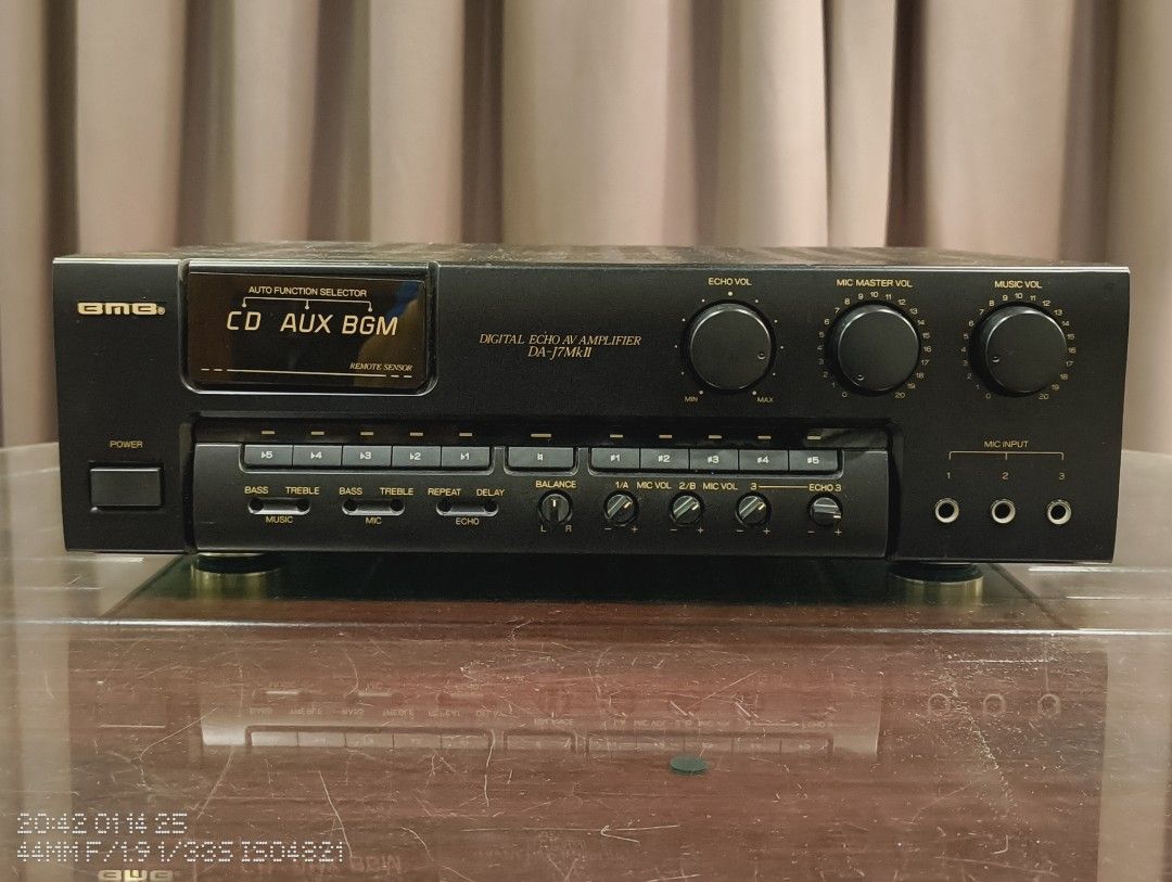 BMB DA-J7MkII Karaoke Amplifier, Audio, Soundbars, Speakers ...