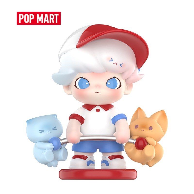 Boneka POP MART DIMOO I Can Make It 100% Figurine Blue Version Action ...